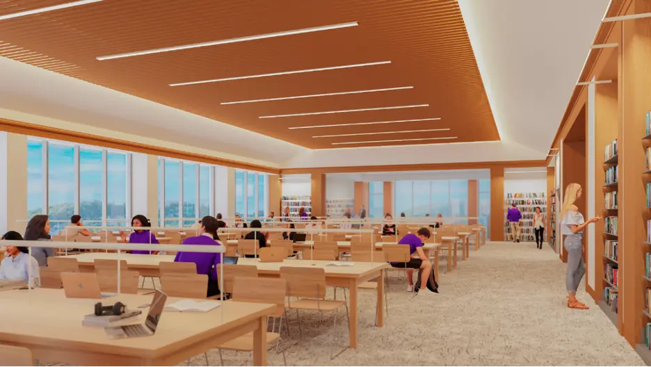 A Unique Gem in the Future Carrier Library: The Grand Reading Room ...