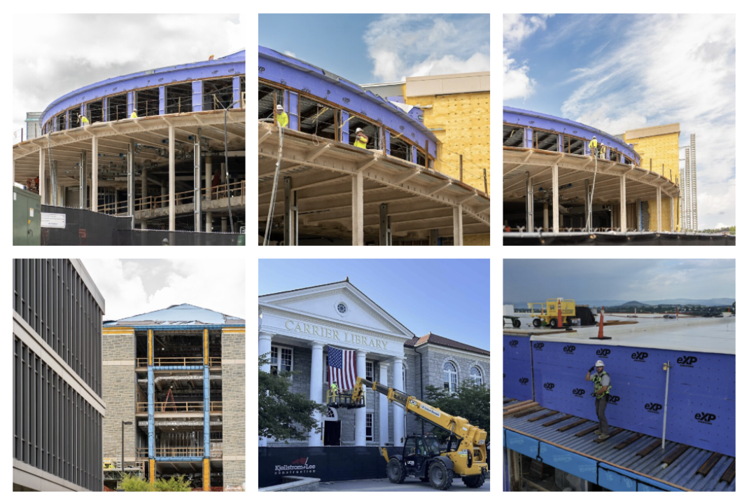 Check Out the Progress on Carrier Library - JMU Libraries
