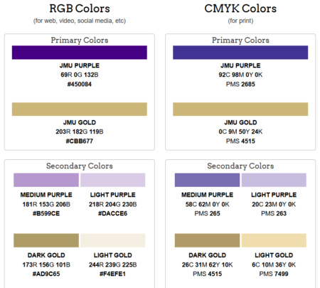 Our Colors - JMU Libraries