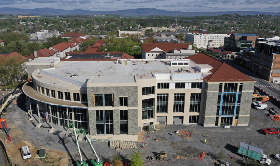 Photos of Carrier Library Construction Progress - JMU Libraries