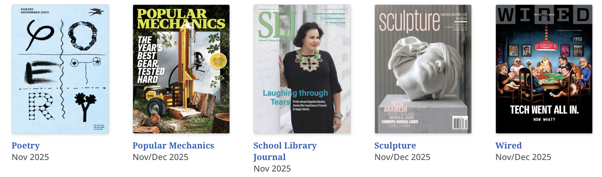 Read Magazines for Free with Flipster - JMU Libraries